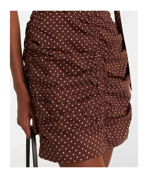 Posse Edie Polka-dot Minidress