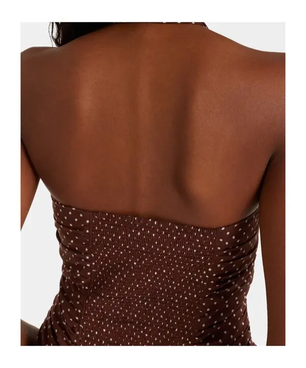 Posse Edie Polka-dot Minidress