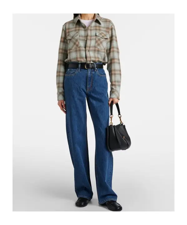 SLVRLAKE Cassie Wide-leg Jeans