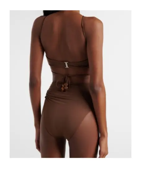 Magda Butrym Beaded Bikini Top