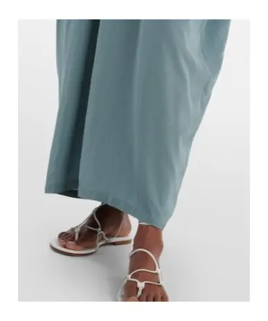 ADRIANA DEGREAS Ring-detail Draped Kaftan
