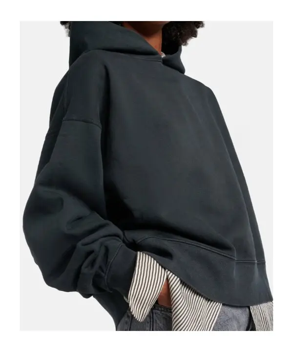 SLVRLAKE Relaxed Cotton Jersey Hoodie