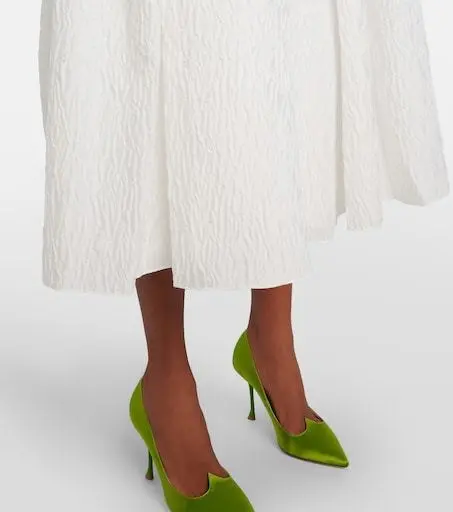 ROKSANDA Bridal Aya Cloqué Midi Dress