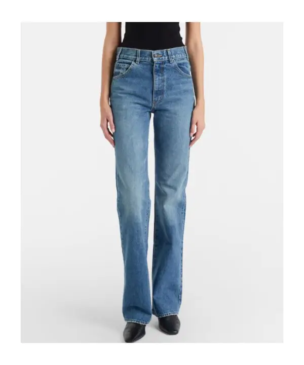 NILI LOTAN Joan Mid-rise Straight Leg Jeans