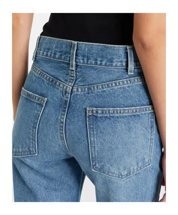 NILI LOTAN Joan Mid-rise Straight Leg Jeans