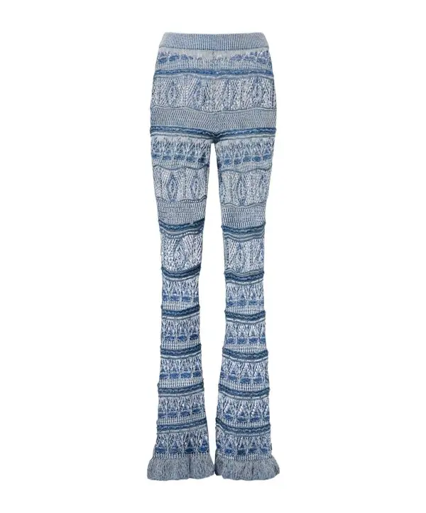 Etro Elastic Waist Casual Pants