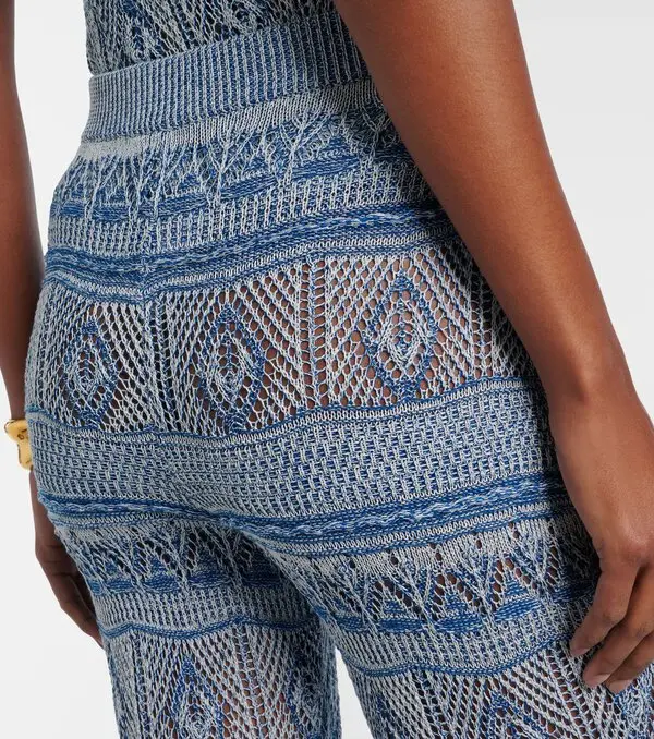 Etro Elastic Waist Casual Pants