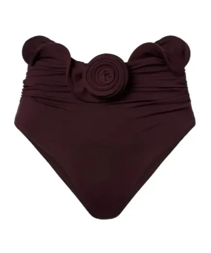 Magda Butrym Floral Appliqué Bikini Bottoms