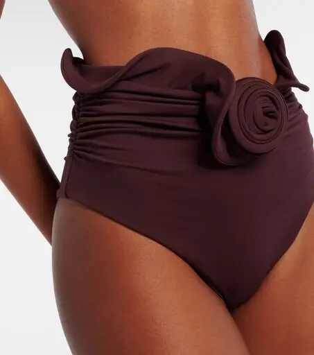 Magda Butrym Floral Appliqué Bikini Bottoms