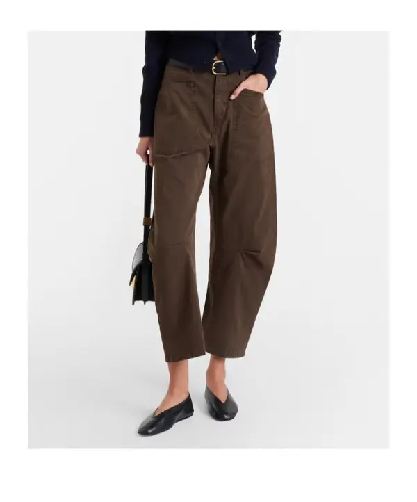 NILI LOTAN Wide-leg Pants With Belt Loops