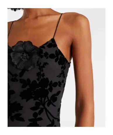 RODARTE Dvory Floral Velvet Dress