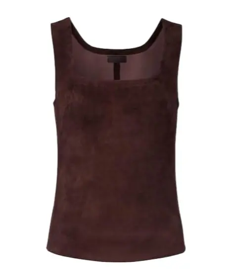 Stouls Edie Suede Tank Top