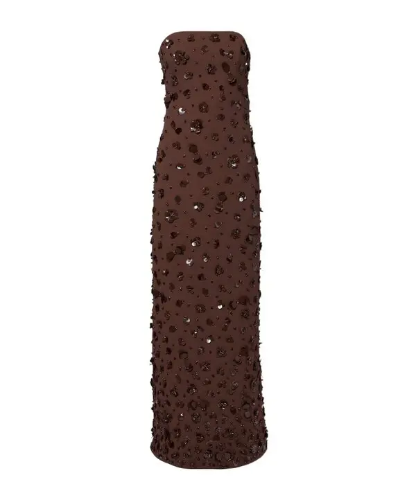 Simkhai Serafina Embellished Bustier Gown