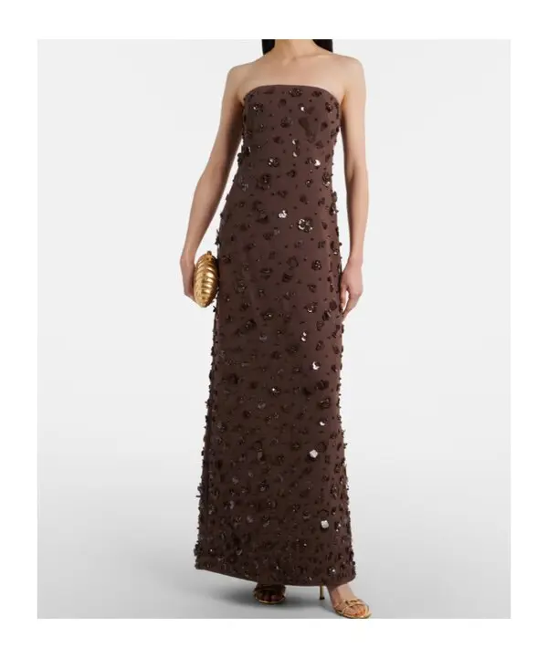 Simkhai Serafina Embellished Bustier Gown