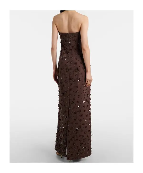 Simkhai Serafina Embellished Bustier Gown