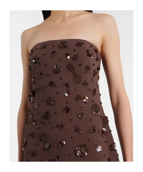 Simkhai Serafina Embellished Bustier Gown