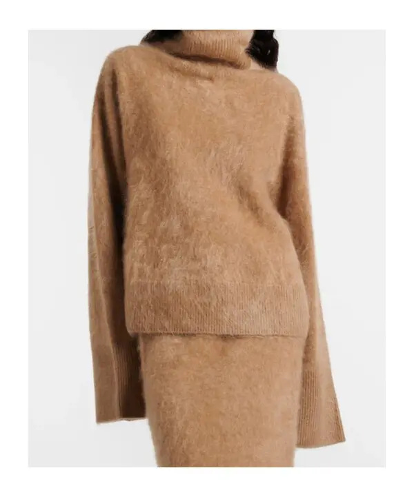 LISA YANG Florel Cashmere Turtleneck Sweater