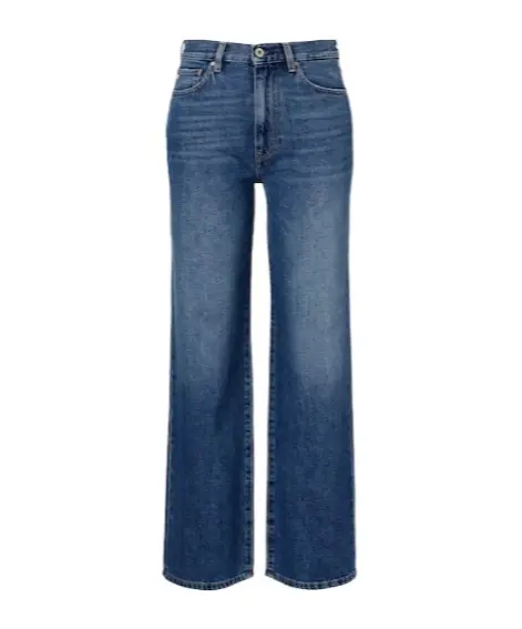 Ag High-rise Wide-leg Jeans