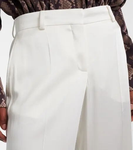 Stella McCartney Satin Wide-leg Pants