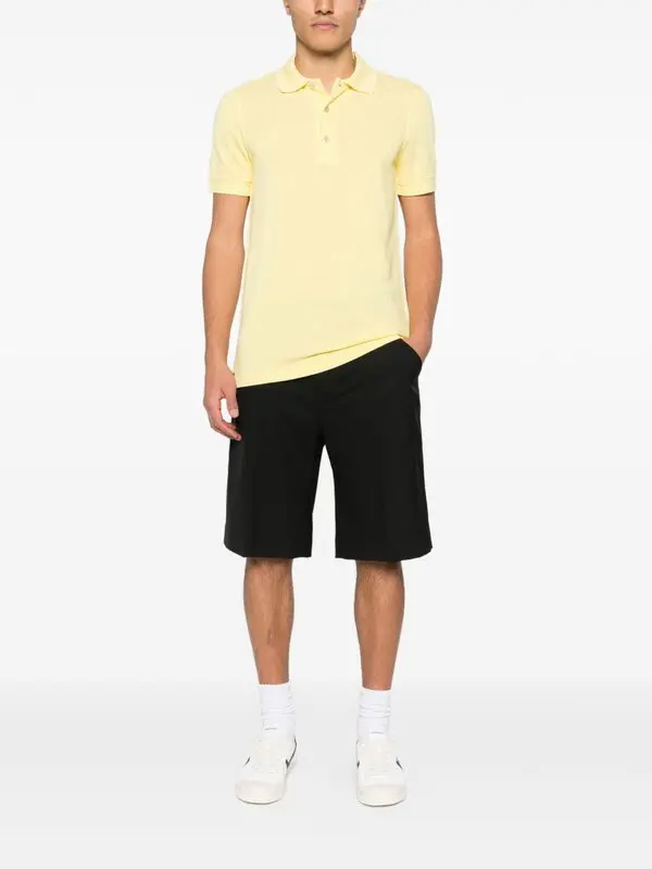 TOM FORD Cotton Blend Polo Shirt - Multicolor
