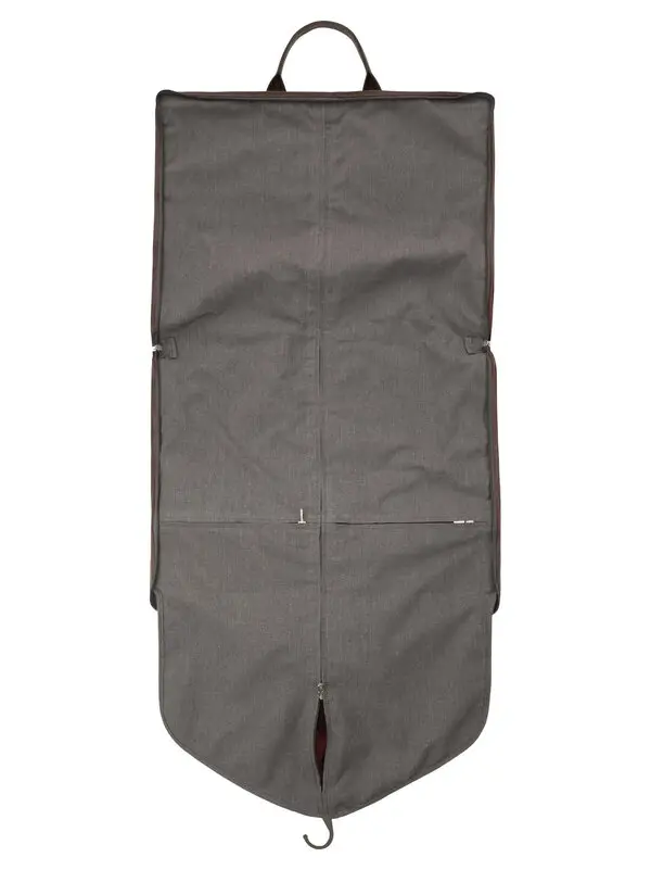 Brunello Cucinelli Techno Fabric And Calfskin Garment Bag