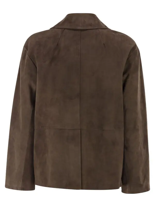 Max Mara Smmcharme Suede Jacket