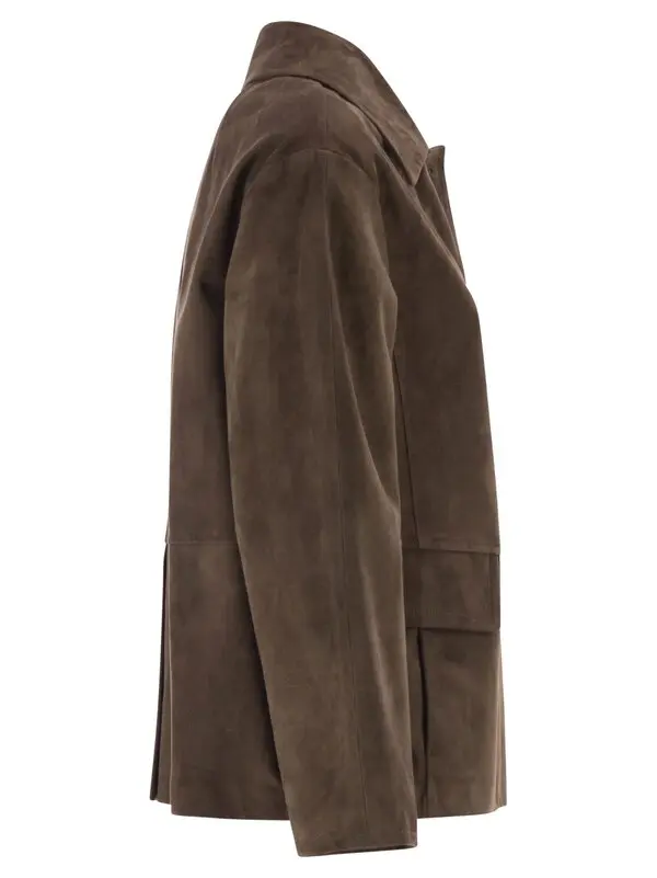 Max Mara Smmcharme Suede Jacket