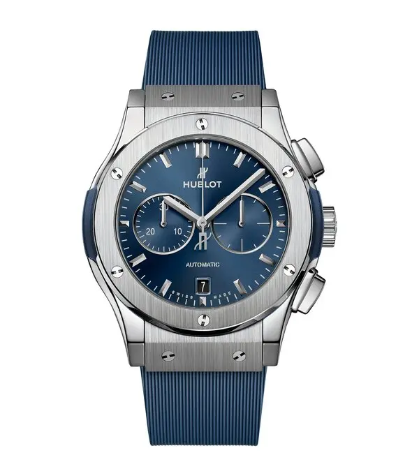 HUBLOT Classic Fusion Titanium Chronograph Watch - Black