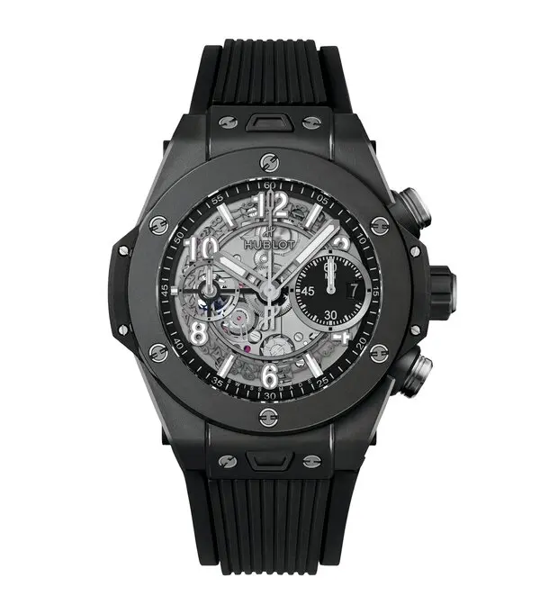 HUBLOT Ceramic Big Bang Unico Magic Watch - Black
