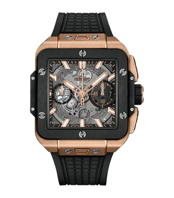 HUBLOT Square Bang Unico Watch - Black
