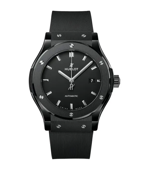 HUBLOT Classic Fusion Ceramic Magic Watch - Black