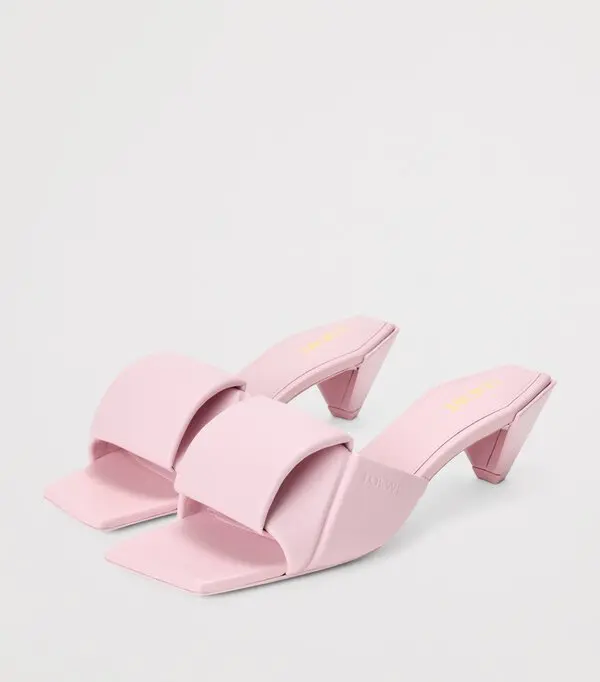 Loewe Leather Origami Mules