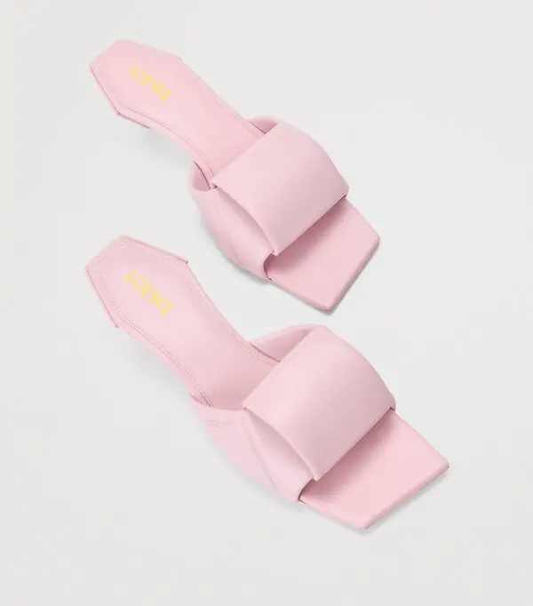 Loewe Leather Origami Mules