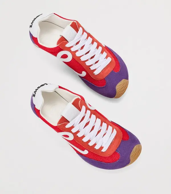 Loewe Mesh Ballet Runner 2.0 Sneakers - Red