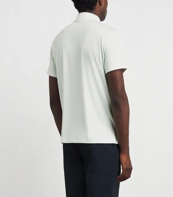 J. Lindeberg Bala Print Polo Shirt - Blue