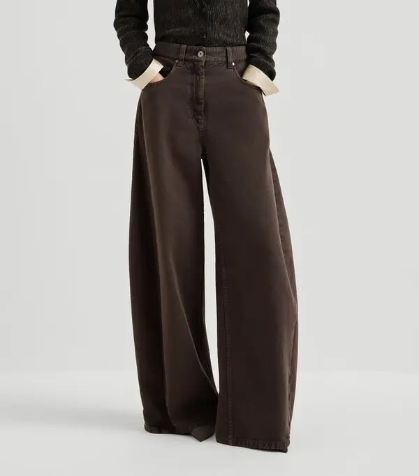 Brunello Cucinelli Wide-leg Jeans
