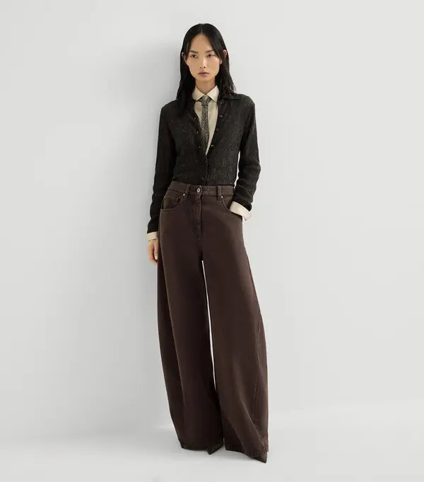 Brunello Cucinelli Wide-leg Jeans