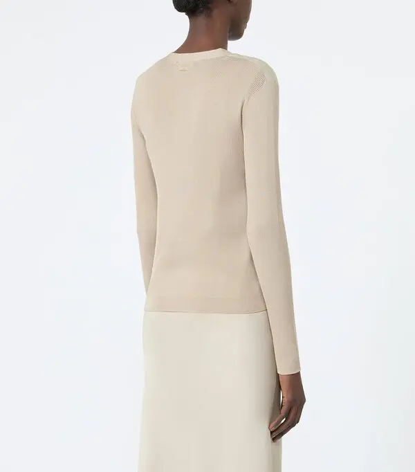Max Mara Silk-cashmere Cardigan