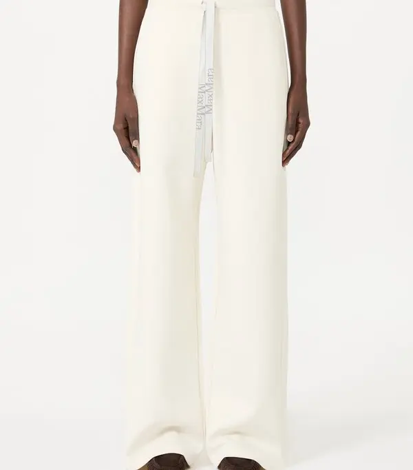 Max Mara Cotton Wide-leg Sweatpants