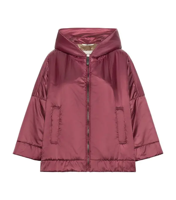 Max Mara Water-repellent Padded Jacket With Hood