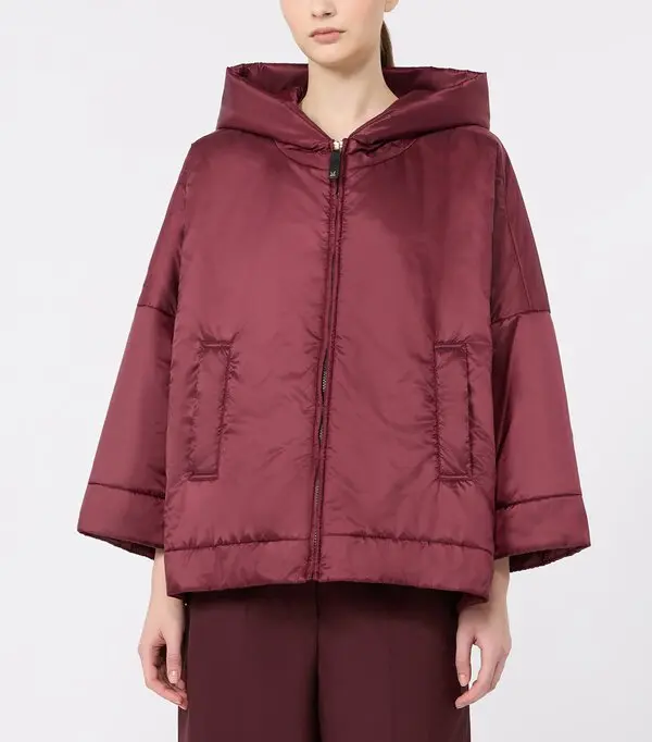 Max Mara Water-repellent Padded Jacket With Hood