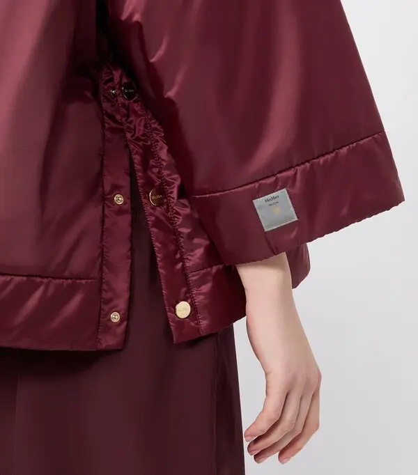 Max Mara Water-repellent Padded Jacket With Hood