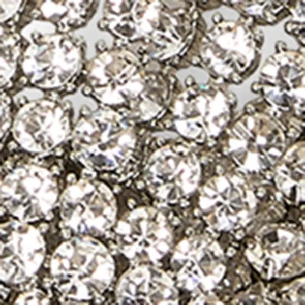 Marina Rinaldi Embellished Rhinestone Choker With Sculptural Detail