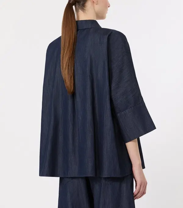 Max Mara Cropped Sleeve Shirt