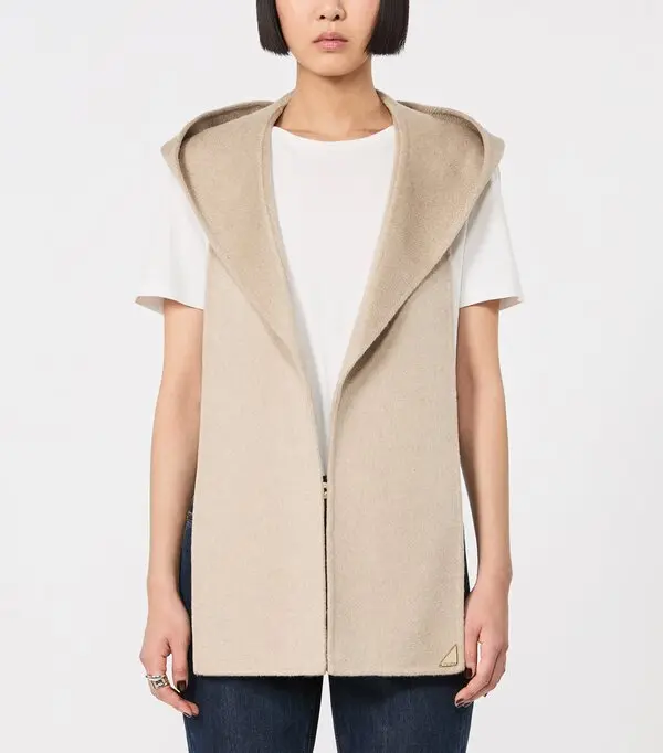 Max Mara Cashmere Hooded Scarf