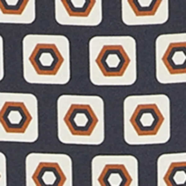 Max Mara Silk Geometric Print Blouse