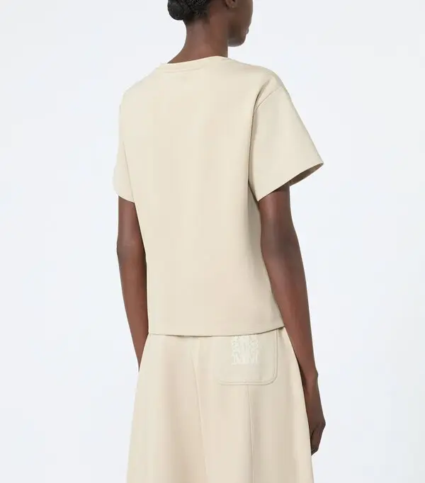 Max Mara Boxy Logo T-shirt - Grey