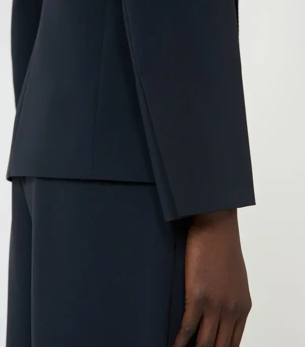 Max Mara Sash-tie Blazer - Navy