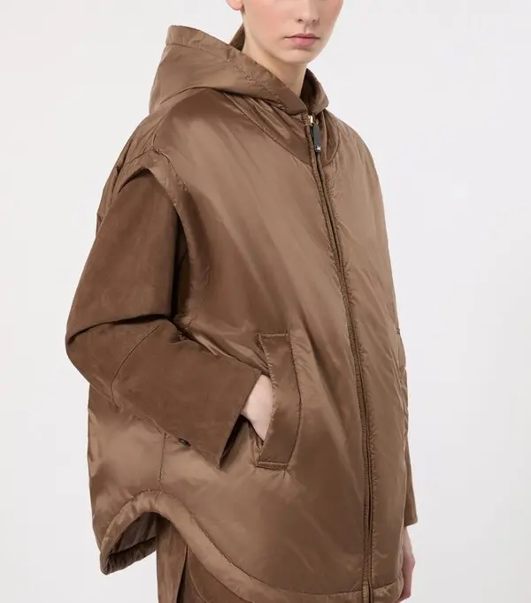 Max Mara Sleeveless Padded Jacket - Brown