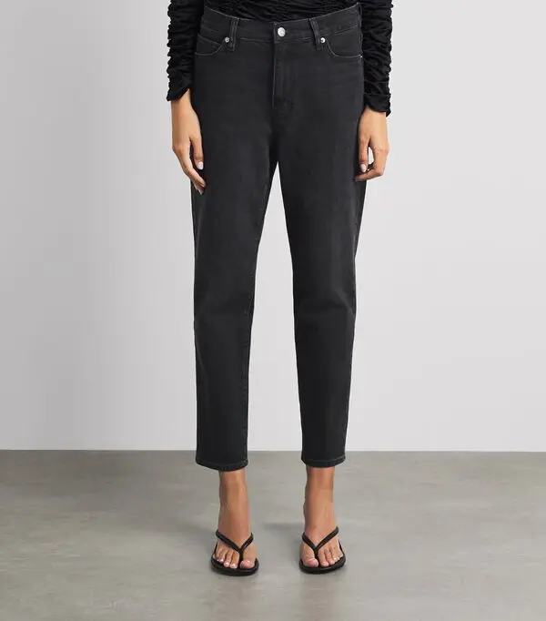 FRAME The Borrowed Slim Jeans In Wash